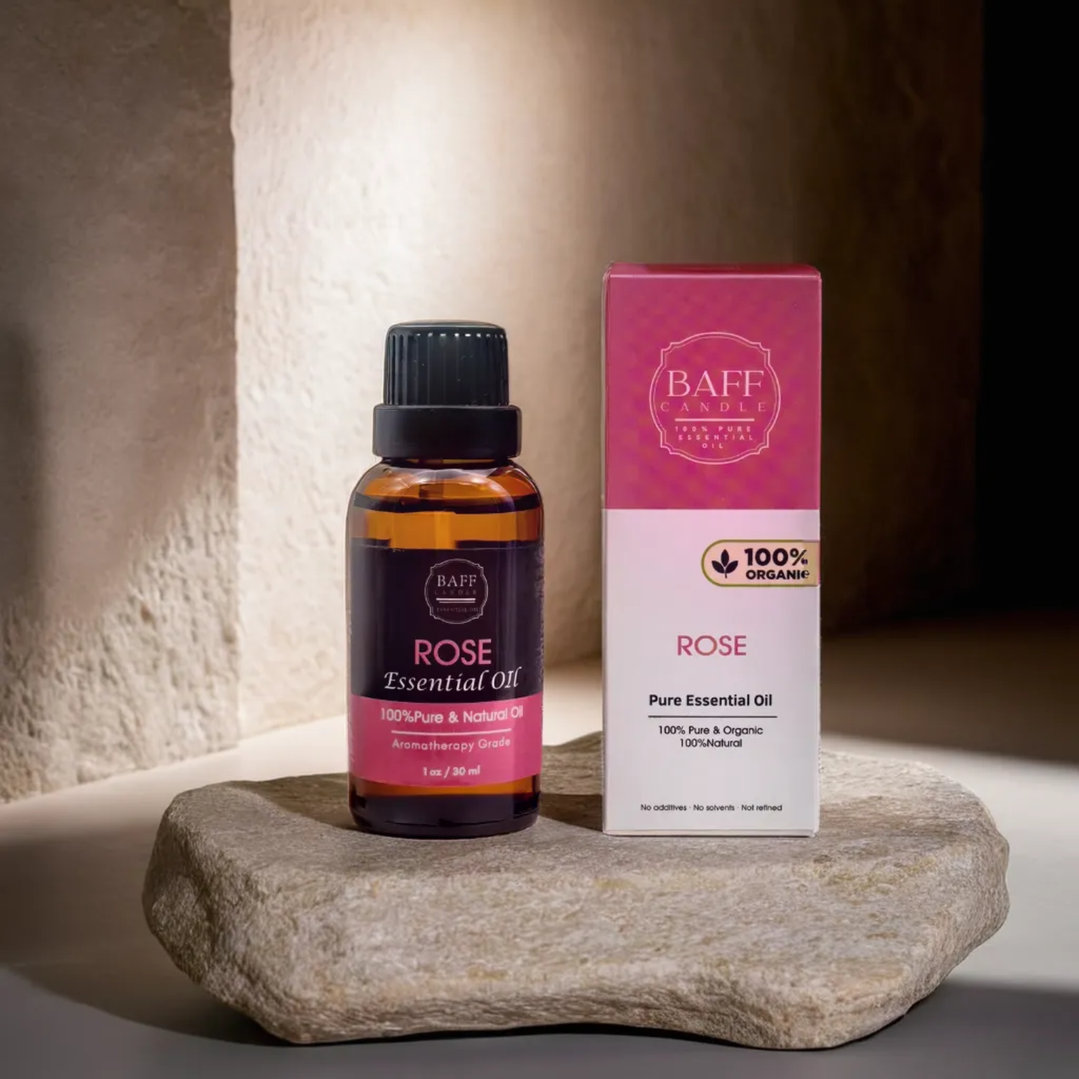 30ml Rose Essential Oil I 100% Pure & Organic.