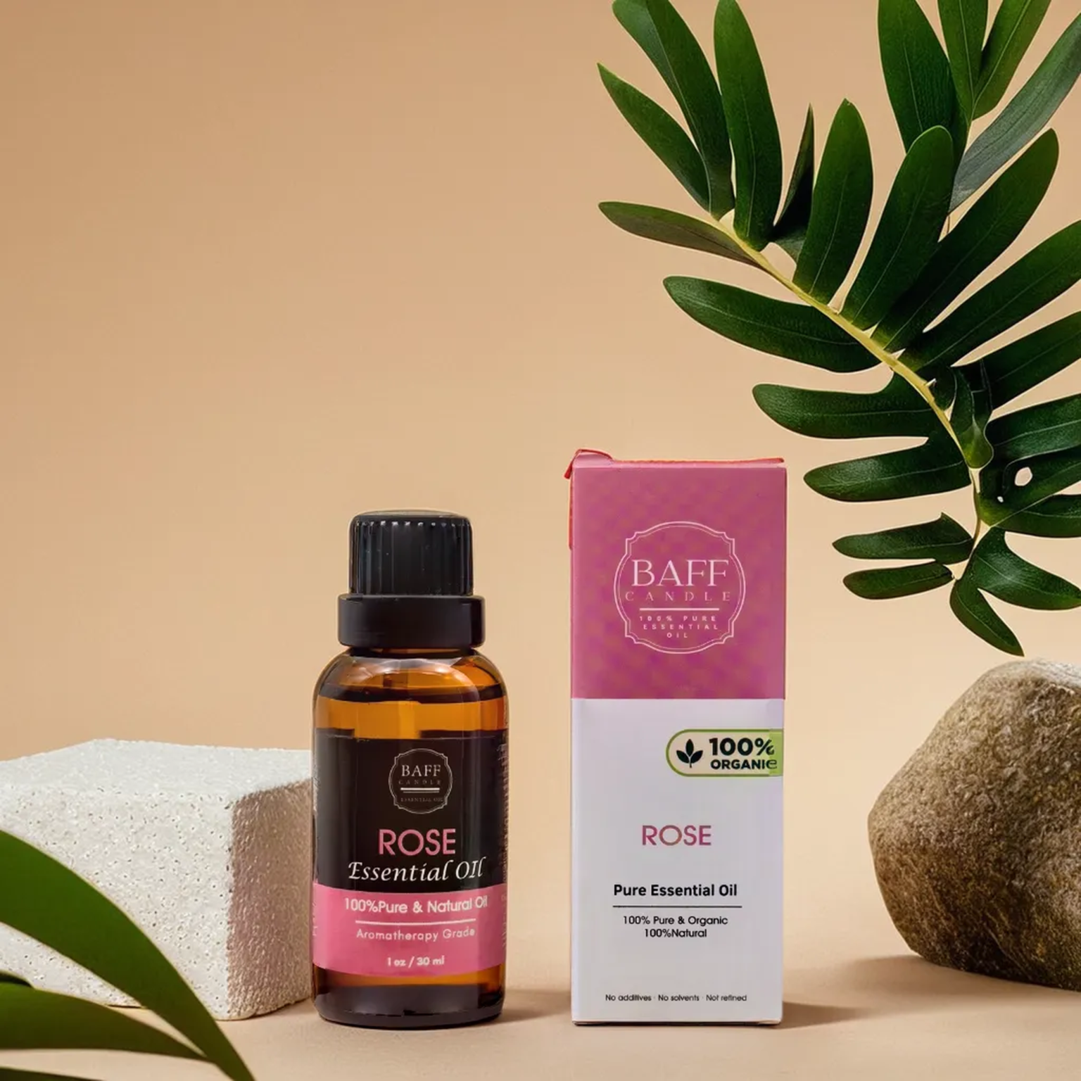 30ml Rose Essential Oil I 100% Pure & Organic.